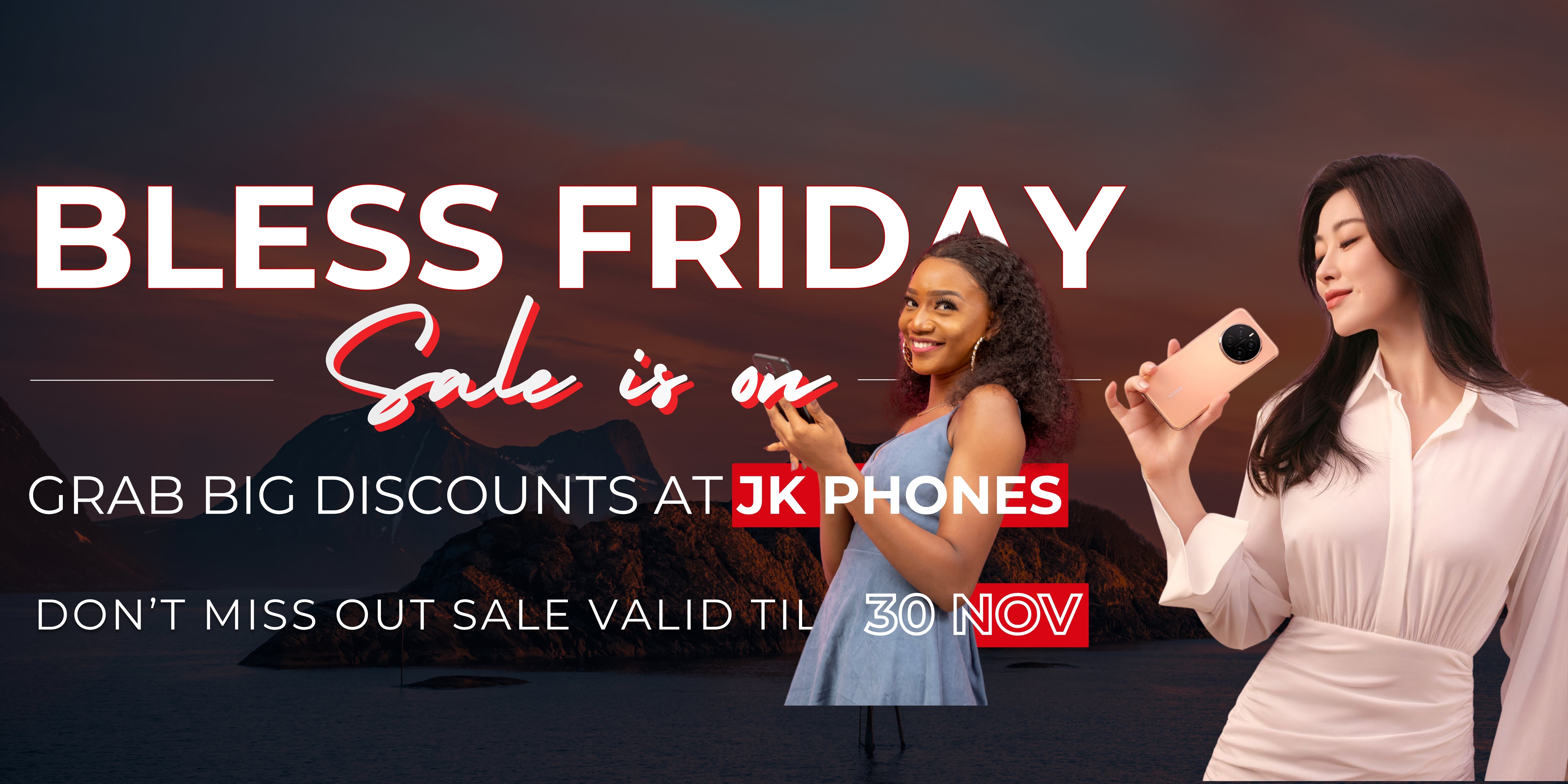 Bless Friday Sale on JKPhones: Unwrap Epic Discounts & Phone Bundles ...